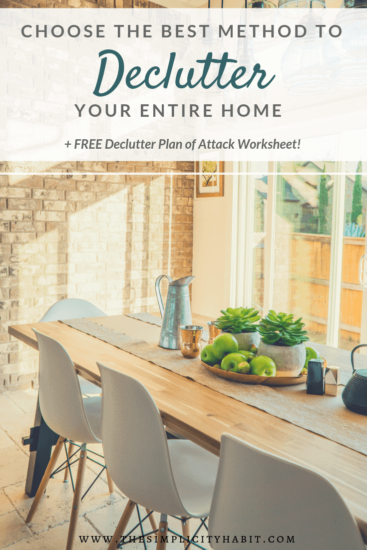 The Best Methods for Decluttering Your Entire Home - The Simplicity Habit