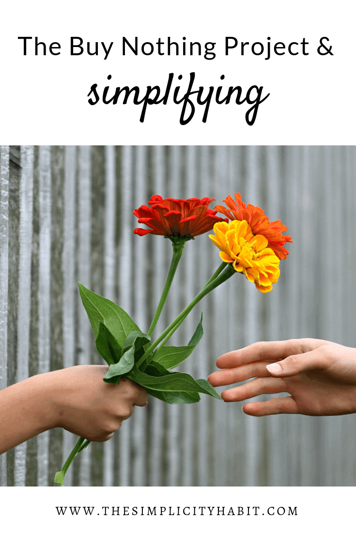 How My Buy Nothing Group Helps Me Simplify - The Simplicity Habit