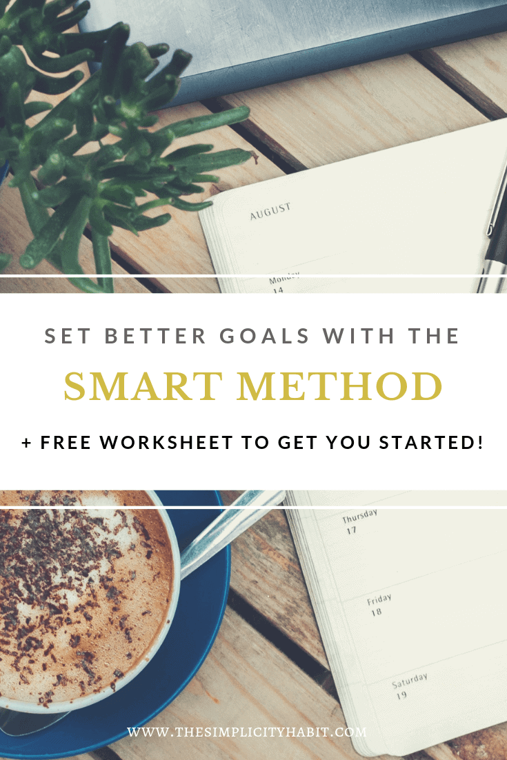 Improve Goal Setting With the SMART Method - The Simplicity Habit