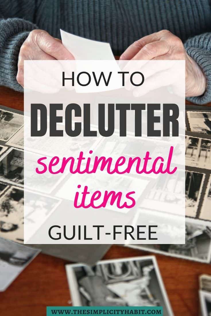 How to Decide What Sentimental Items to Keep - The Simplicity Habit