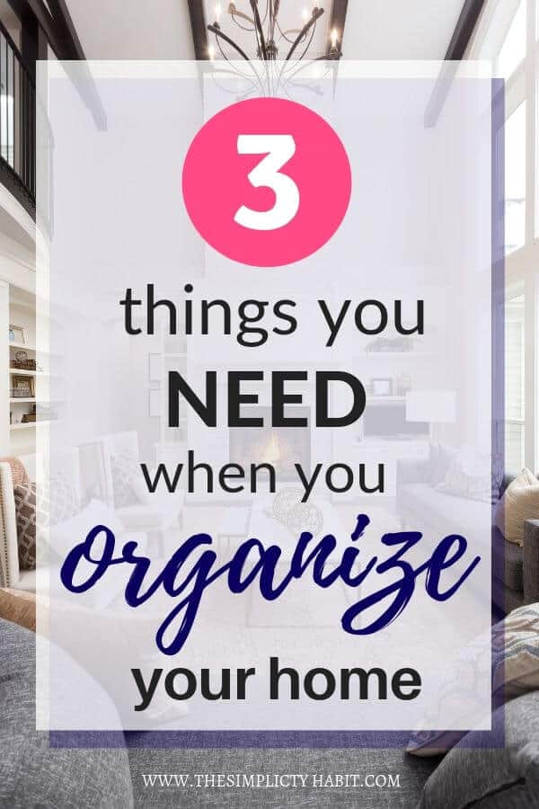 Create the Best Organizational System for Your Home - The Simplicity Habit