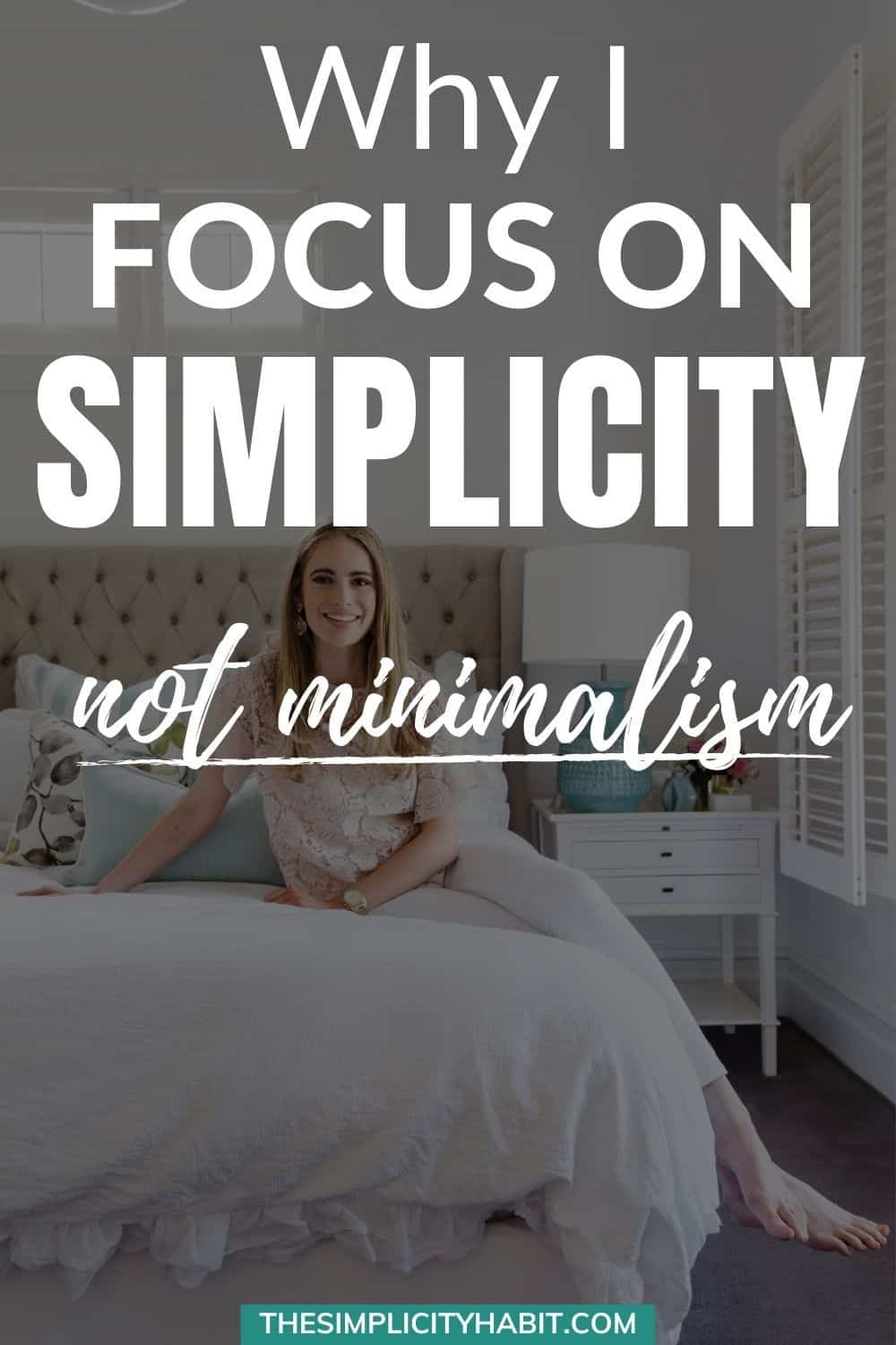 Why I Focus on Simplicity, Not Minimalism - The Simplicity Habit