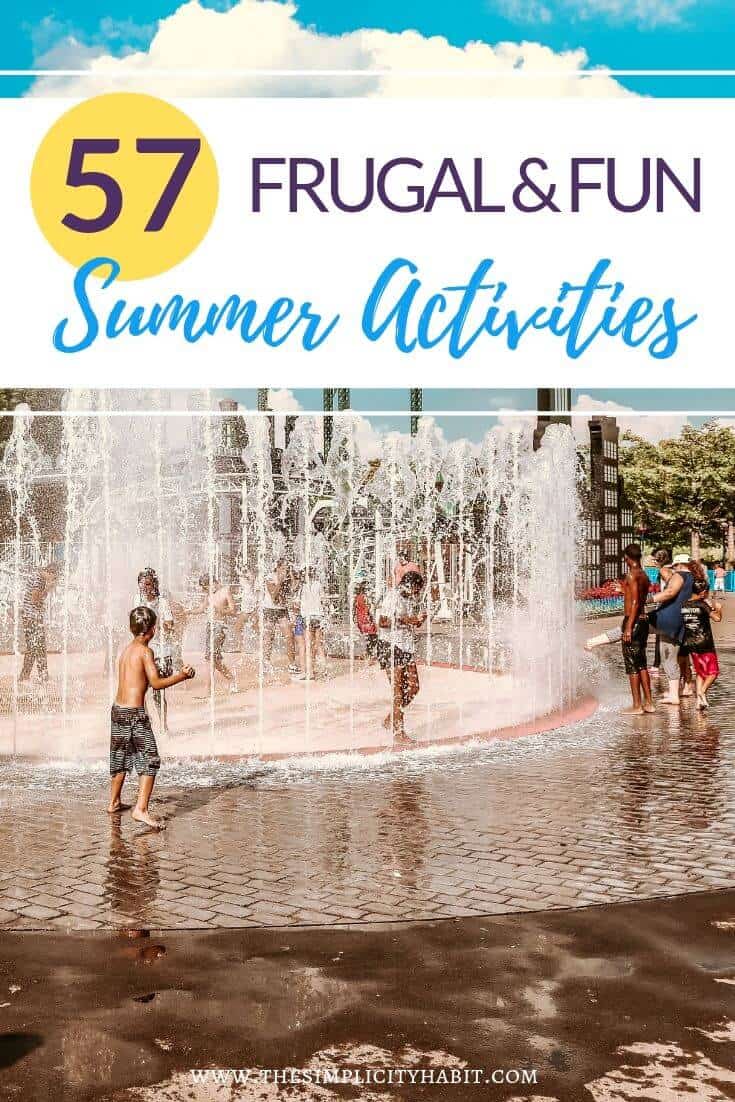 Simple and Frugal Fun Summer Activities for Kids - The Simplicity Habit