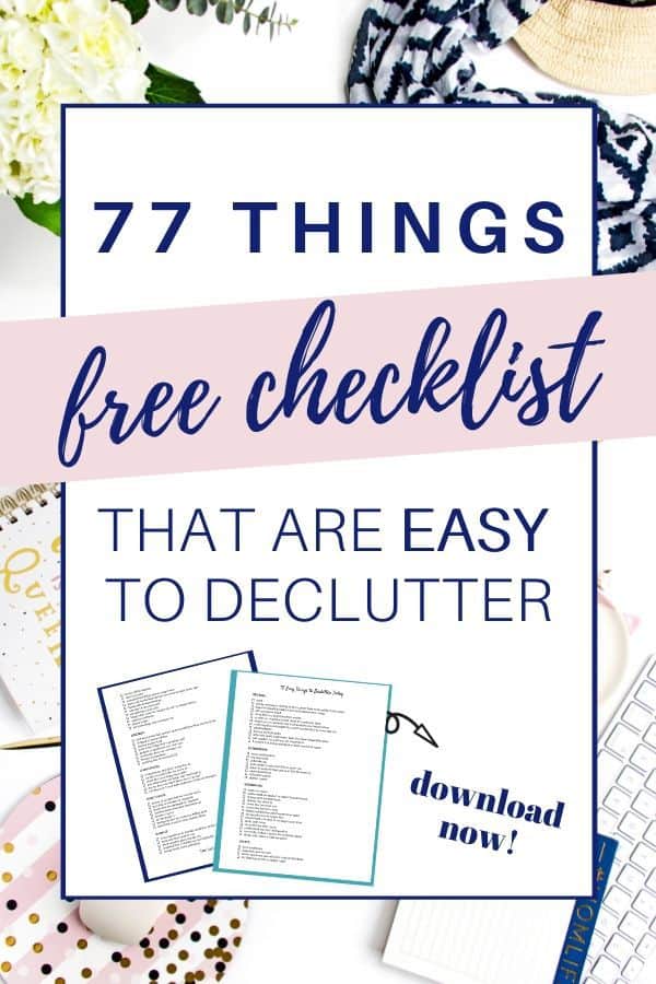 77 Easy Things to Declutter From Your Home - The Simplicity Habit