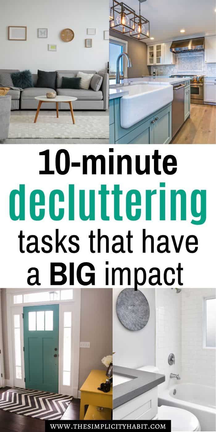 Easy 10-Minute Decluttering Tasks That Will Have Big Results - The ...