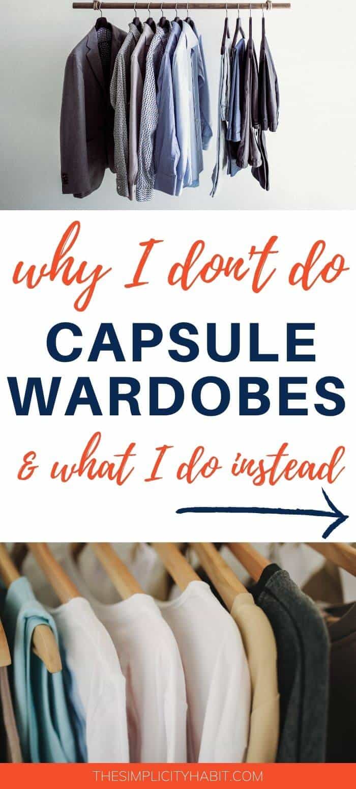 A Simple Alternative to a Capsule Wardrobe - The Simplicity Habit