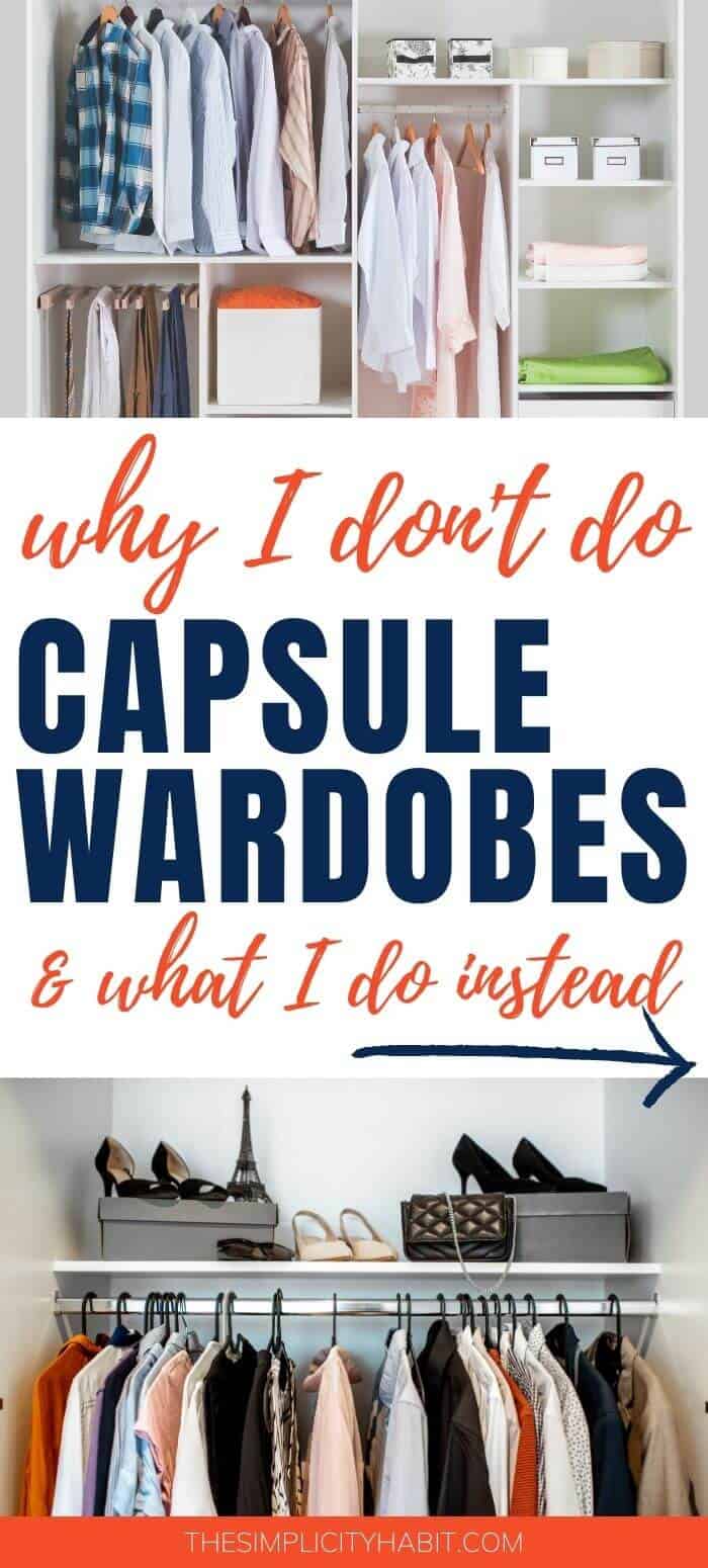 A Simple Alternative to a Capsule Wardrobe - The Simplicity Habit