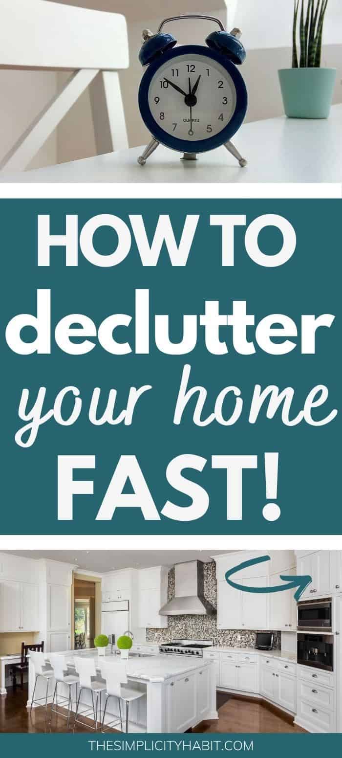 How to Declutter Your Home Fast and Feel Good About It! - The ...