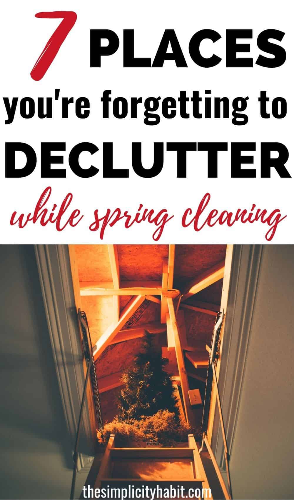 7 Places You're Forgetting to Declutter While Spring Cleaning - The ...
