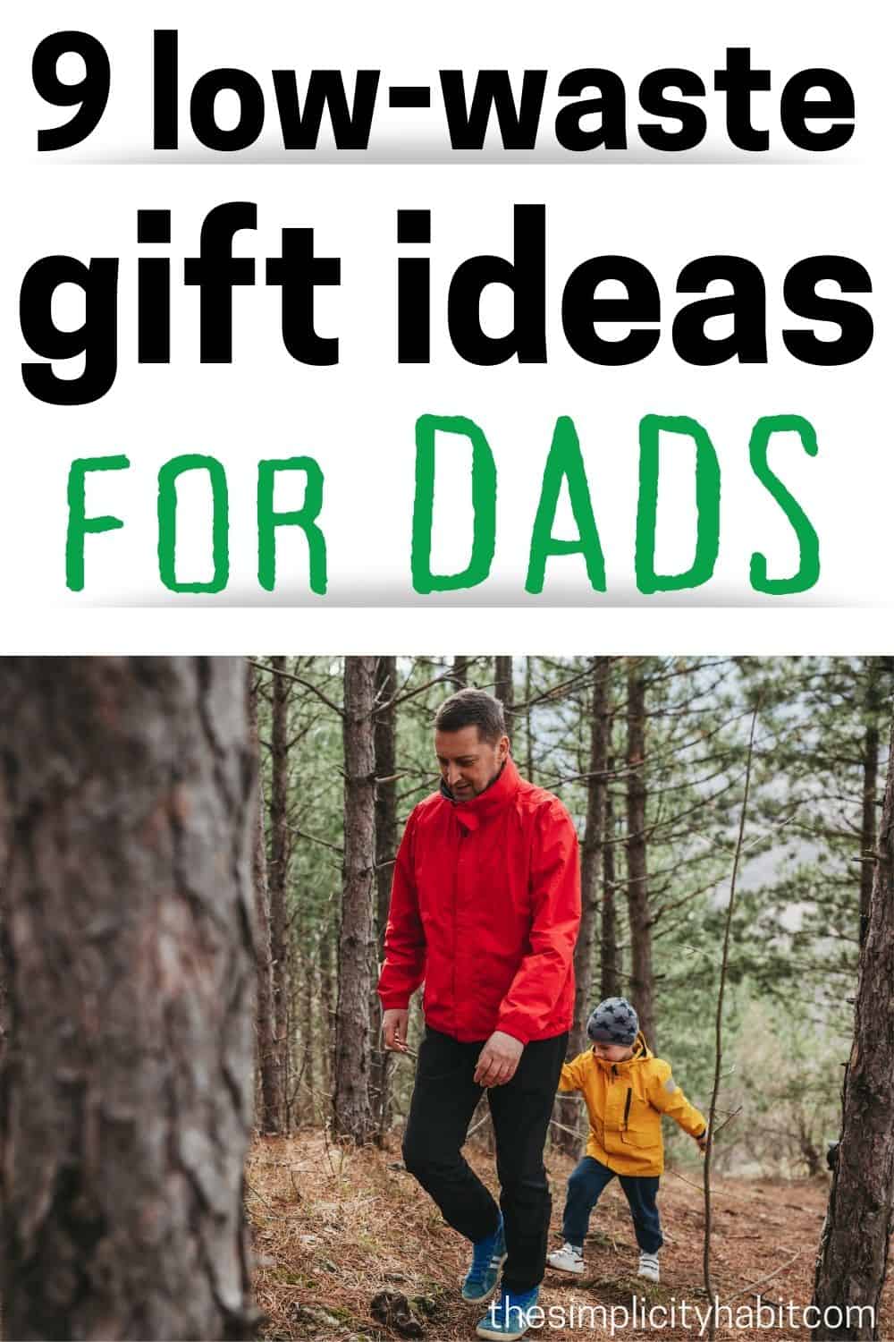 Practical Low-Waste Father's Day Gift Ideas - The Simplicity Habit