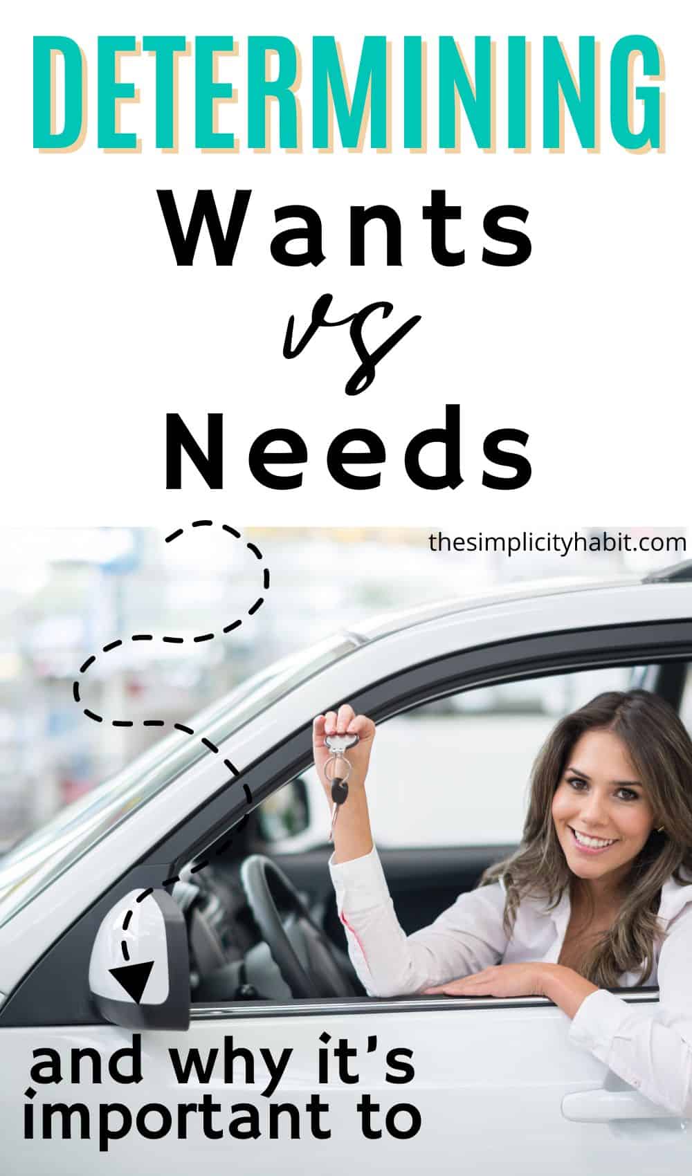 Wants vs Needs: How to Tell Them Apart and Why It’s Important to - The ...